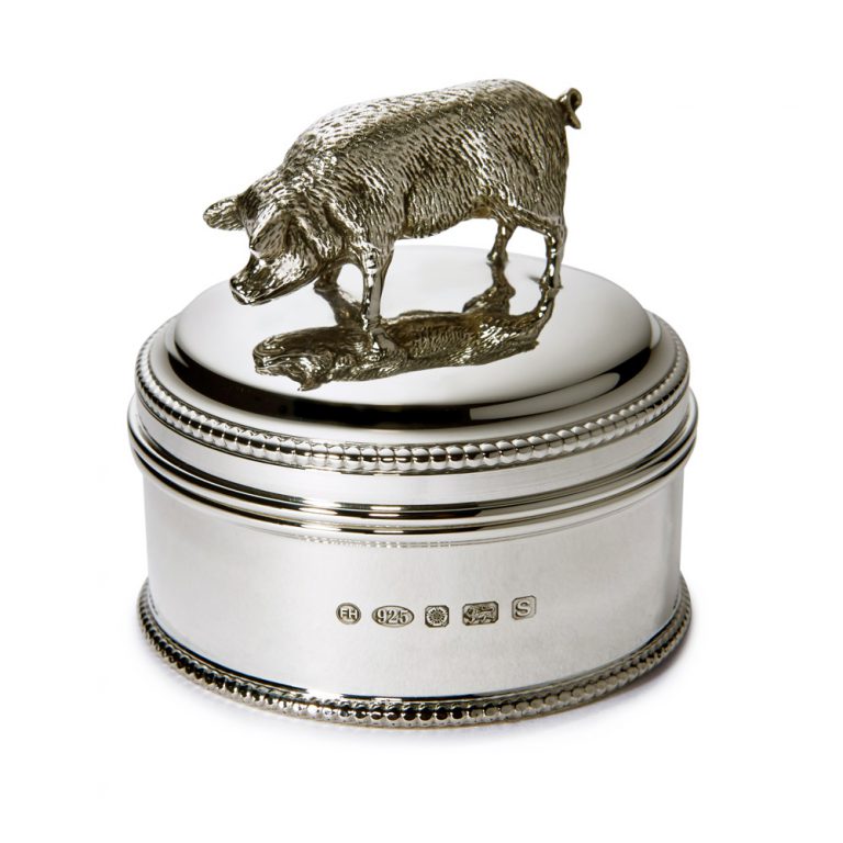 Silver Pig Box - Francis Howard